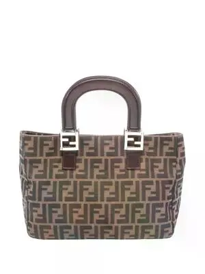 Fendi 2000-2010 Zucca Canvas Handbag
