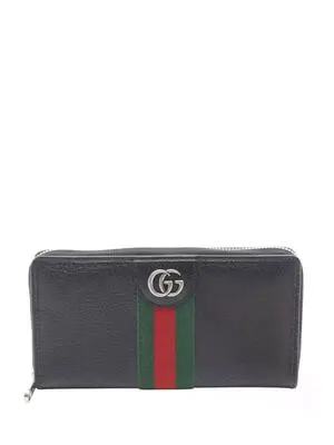 Gucci 2016-2026 Calfskin Ophidia Wallet Long Wallets - Black