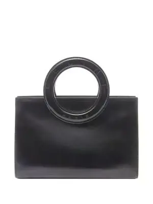 Celine 2000-2010 Leather Circle Logo Handbag