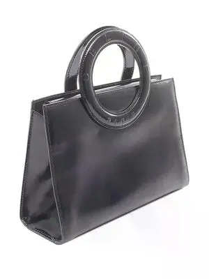 Celine 2000-2010 Leather Circle Logo Handbag