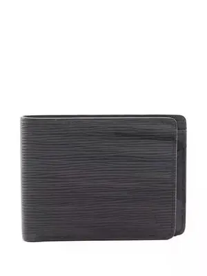 LOUIS VUITTON 2021-2026 Epi Portefeuille Multiple Small Wallets - Black
