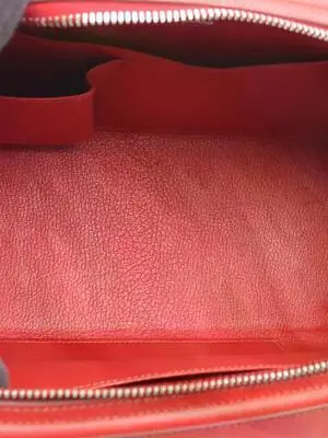 Hermès 2007 Epsom Sac Envie 26 Handbag - Red