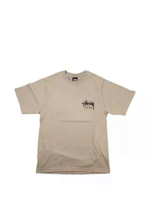 StÜssy Logo-print T-shirt - Neutrals