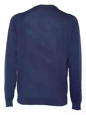 FILIPPO DE LAURENTIIS Crew-neck Long-sleeve Cotton T-shirt