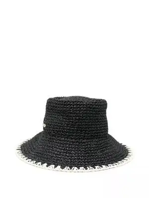 Barbour Camille Contrasting-trim Fedora Hat