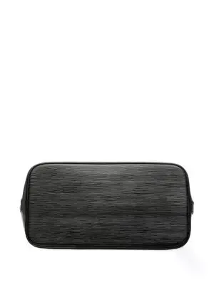 LOUIS VUITTON 1998 Epi Alma Pm Handbag - Black