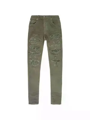 Amiri Green Jeans For Men