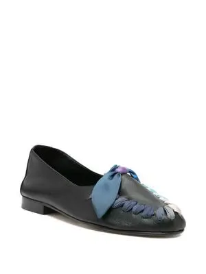 Hereu Bow-detail Loafers