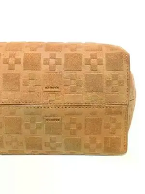 Sandro Embossed Pattern Messenger Bag