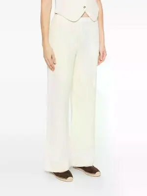 Sandro Ribbed Pull-on Trousers