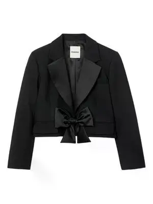 Sandro Bow-detail Jacket