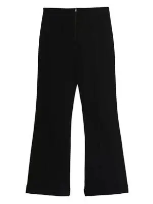 Sandro Zip-fly Flared Trousers