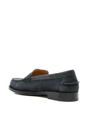 TOD'S Penny Leather Loafers - Blue