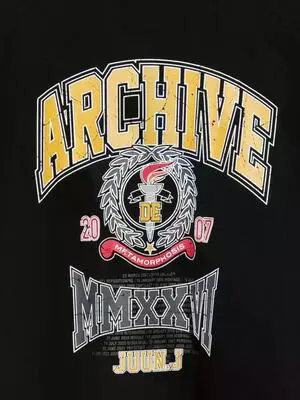 JUUN.J Printed T-shirt - Black
