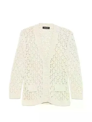 Fabiana Filippi Openwork Patch-pocket Cardigan