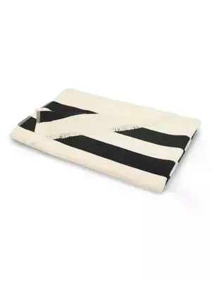 AMI Paris Stripes Beach Towel