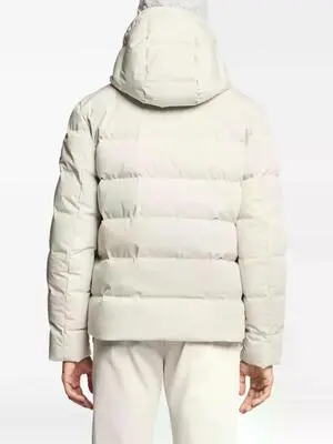 FAY Hooded Zip-up Jacket - Grey