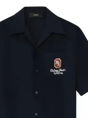 Amiri Logo-detail Camp Shirt