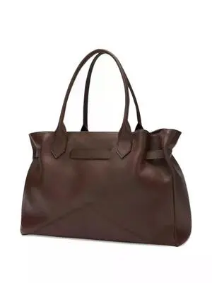 BALLANTYNE Kate 990 Buckle Detail Tote - Brown