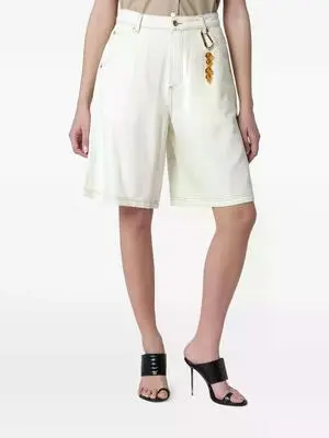 DARKPARK Contrast Stitch Denim Shorts