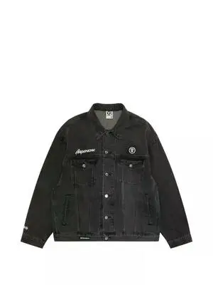 AAPE BY *A BATHING APE Hooded Cotton Jacket - Grey