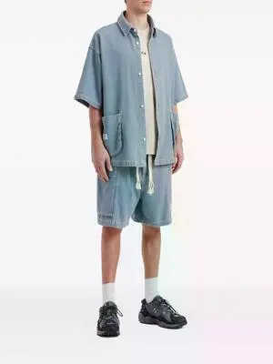 FIVE CM Patch-pocket Short-sleeve Shirt