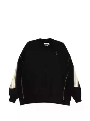 Facetasm Zipped Layered Sweatshirt