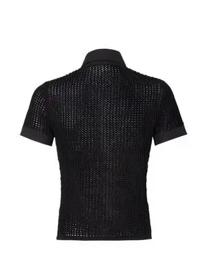 Fendi Buttoned Knitted Shirt - Black