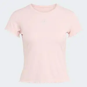 Adidas Essentials Scalloped Edge Baby Tee