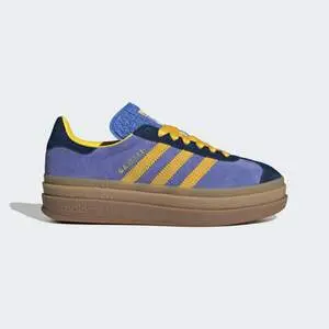 Adidas Gazelle Bold Sneakers - Night Indigo / Eqt Yellow / Real Lilac