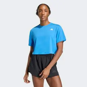 Adidas Train Essentials Boxy Workout Tee - Ray Blue