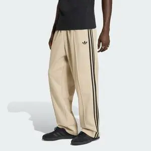 Adidas Baggy Track Pants - Stone Khaki