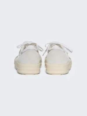 Rick Owens Temple Vintage Low-top Sneakers - White