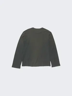 Acne Studios 1996 Logo Long Sleeve Tee - Black