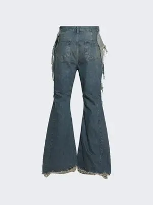 Rick Owens Livered Bootcut Denim Jeans