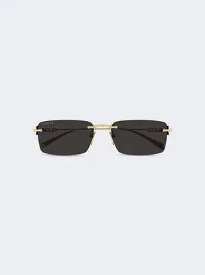 Gucci Rectangular Sunglasses - A