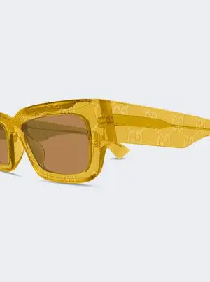 Gucci Rectangular Sunglasses - A