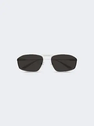 Balenciaga Metal Frame Sunglasses - A