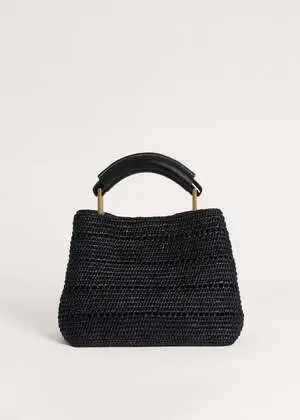 ME+EM Raffia Mini Day Bag