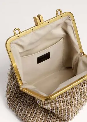 ME+EM Tweed Crossbody Bag