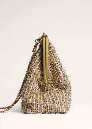 ME+EM Tweed Crossbody Bag