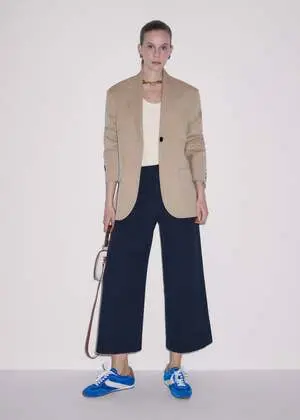ME+EM Jacquard Cropped Trousers