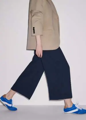 ME+EM Jacquard Cropped Trousers