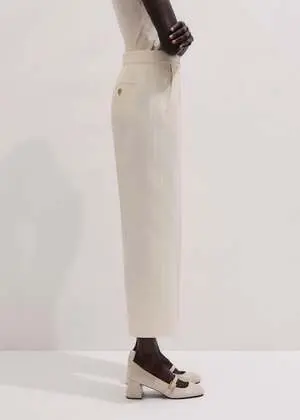 ME+EM Straight Crop Trousers
