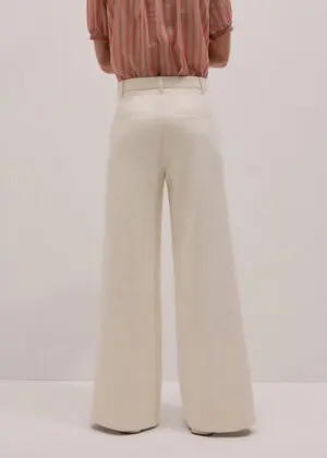 ME+EM Jacquard Wide-leg Trousers