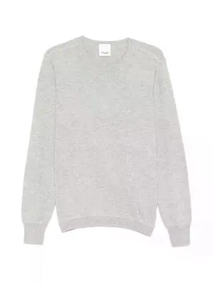 ALLUDE Crew-neck Sweater - Grey