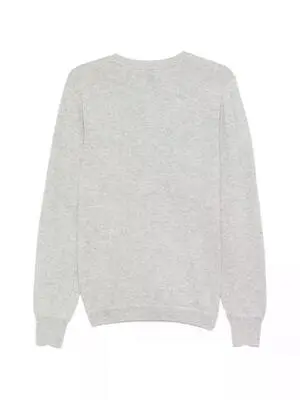 ALLUDE Crew-neck Sweater - Grey