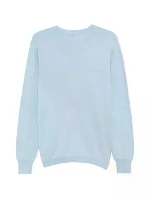 ALLUDE Crew-neck Sweater - Blue