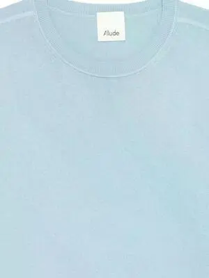 ALLUDE Crew-neck Sweater - Blue