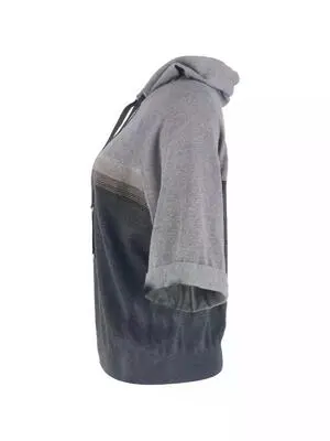 Brunello Cucinelli Short-sleeve Hoodie